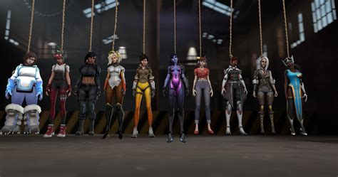 Overwatch Girls Hanged V2 Rguro