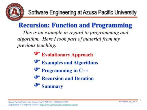 PPT Recursion Function And Programming PowerPoint Presentation Free