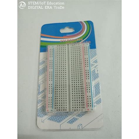 Stemiot Kits Breadboard 400 Holes Shopee Malaysia