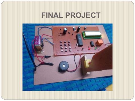 Password Based Door Locking System Pptx