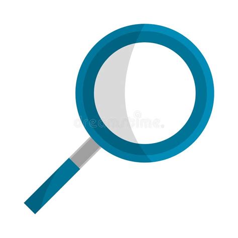 Magnifying Glass Research Stock Vector Illustration Of Analytics