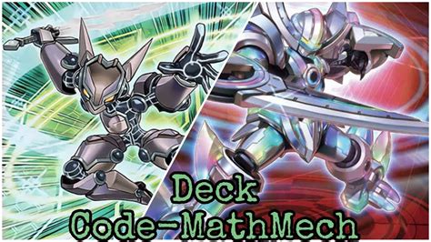 Deck Code Mathmech Master Duel Youtube