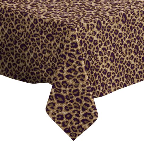 Leopard Cloth Tablecloth Etsy