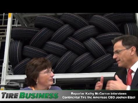Interview With Continental Tire The Americas Ceo Jochen Etzel Video