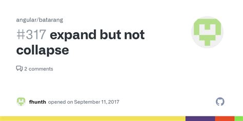 Expand But Not Collapse Issue Angular Batarang GitHub