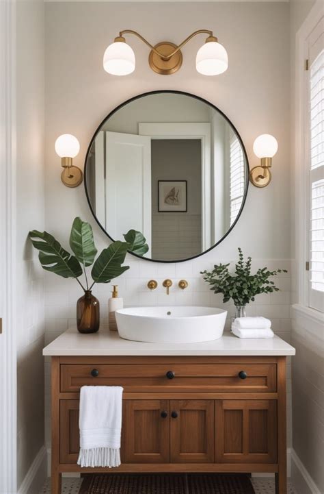 11 Guest Bathroom Mirror Ideas For A Stylish Refresh
