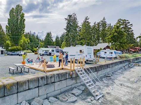 Qualicum Beach Cabins Rv Sites More ☀️ Roam Beach Resort