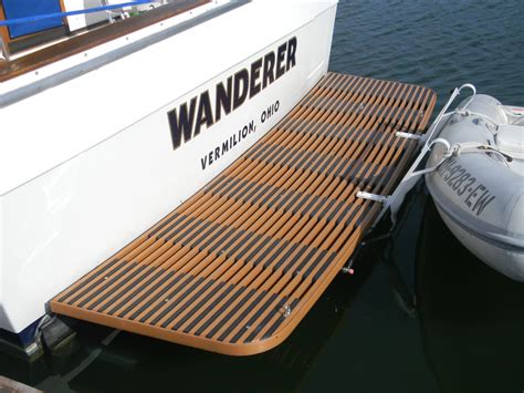 Boat Swim Platforms Enhancing Your Boating Experience With Plasteak