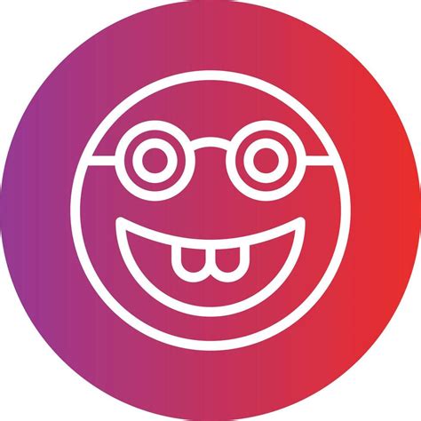 Nerd Icon Style 12941790 Vector Art At Vecteezy