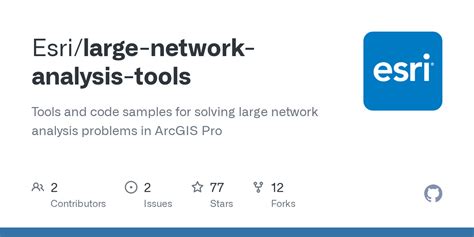 Github Esrilarge Network Analysis Tools Tools And Code Samples For Solving Large Network