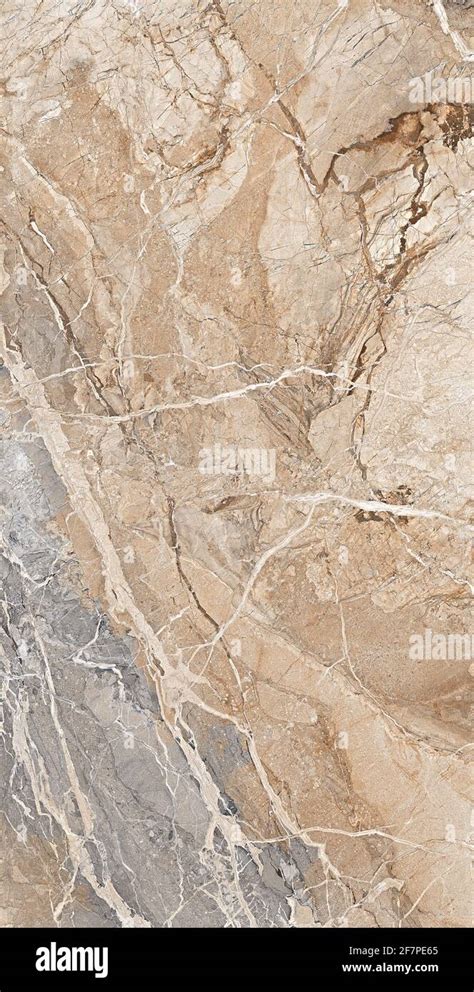 Blue Breccia Marble Design With Polished Finish Natural Texture And