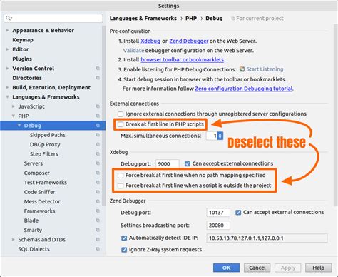 Howto Skip Files Outside Phpstorm Project In Xdebug Sessions · Github