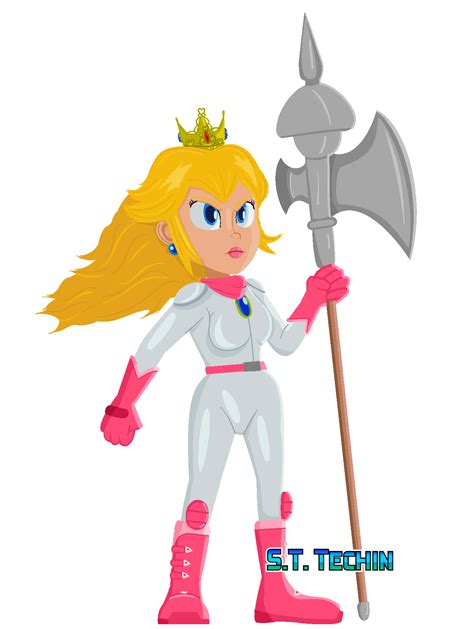 Movie Princess Peach Battle Biker Outfit By Sttechin On Newgrounds