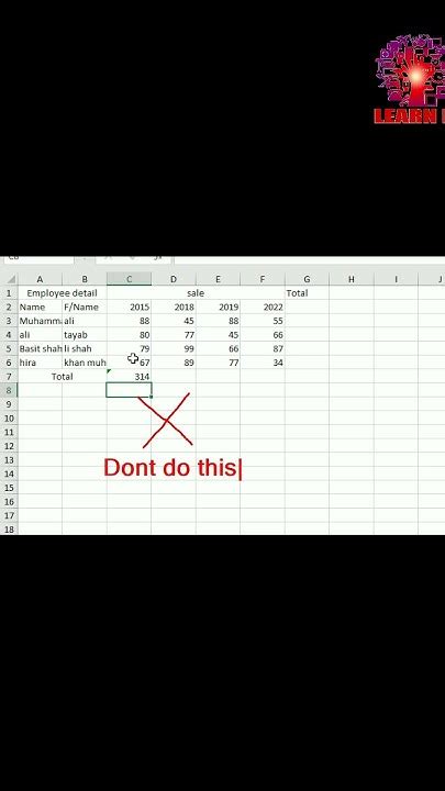 quickly sum shorts yt shorts excel tricks youtube