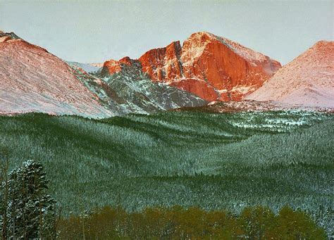Longs Peak Red Photograph By Andy Marquez Fine Art America