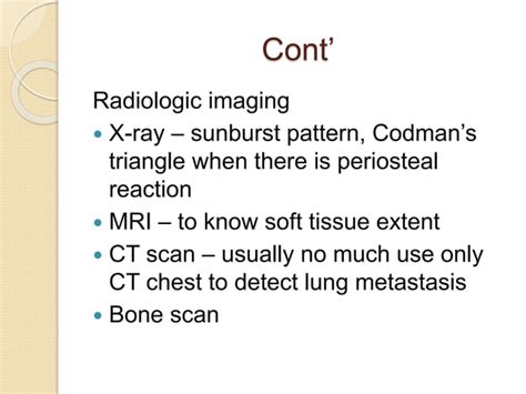 Osteosarcoma Ppt