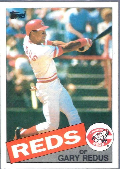 Gary Redus 146 Prices 1985 Topps Baseball Cards