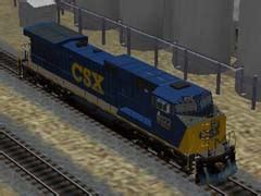 Loco Ge Dash 9 Csx Dark Future Kuid Base