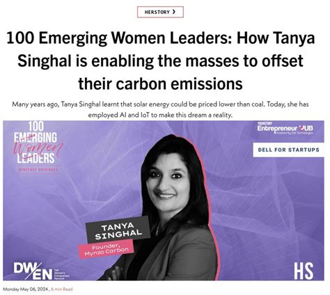 tanya singhal on linkedin gratuitude 100emergingwomenleaders