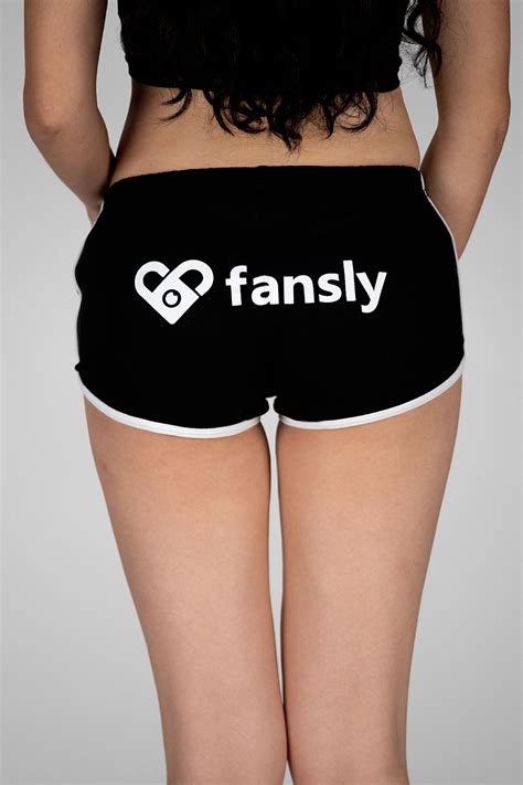 Booty Shorts Black Fansly
