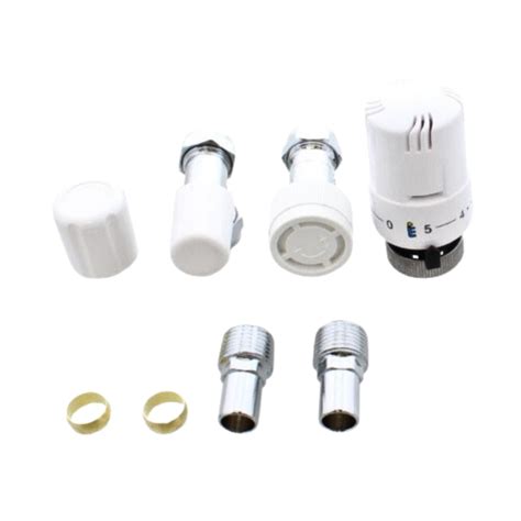 Eph Emtrv Thermostatic Radiator Valve And Lockshield Pack Dhs Emtrv15 National Shower Spares