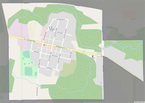 Map Of Ney Village Thong Thai Real