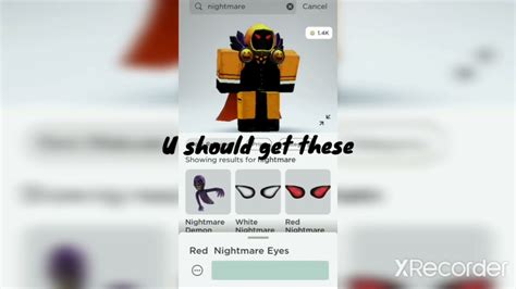 Dominus Formidulosus Avatar Hacks Roblox Youtube