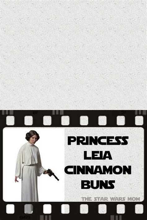 Princess Leia Buns Outline