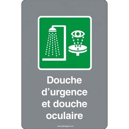 Affiche De Sécurité Aux Normes Csa Urgence Douche Durgence Et Douche