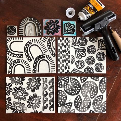 Block Printing Patterns Workshop • Mama Maker