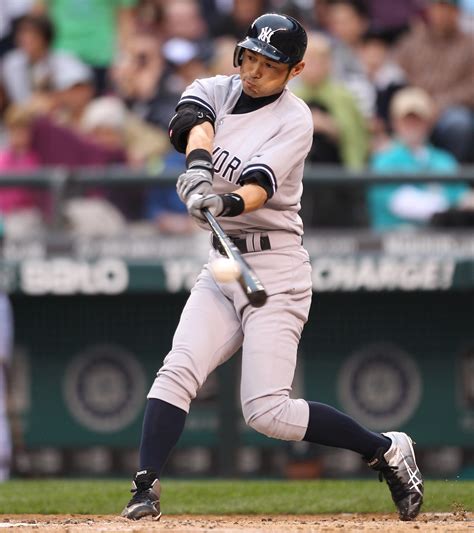 Ichiro Suzuki Yankees Batting