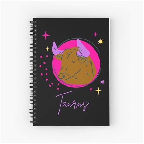 Taurus Zodiac Symbol Journal For Sale By Popreset Taurus Zodiac