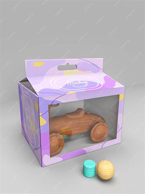 Premium Psd Doll Packaging Mockup