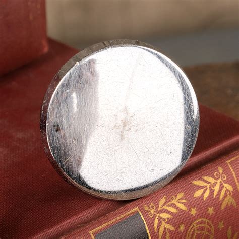 Pair Of Chrome Cabinet Furniture Knobs