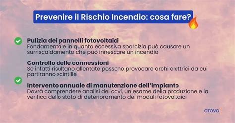 Fotovoltaico E Rischio Incendio Come Agire