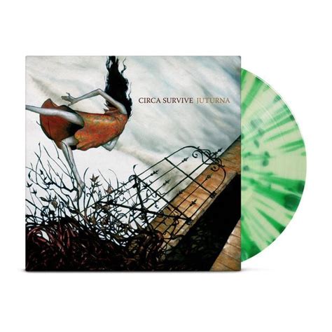 Circa Survive Juturna Green Apple W Dark Green Splatter Limited To