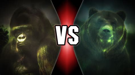 Gorilla Vs Bear By Mrgravitysir On Deviantart