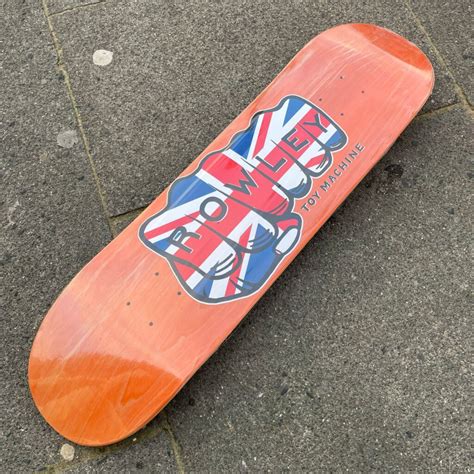 Toy Machine Geoff Rowley Deck 85 At Skatepharm
