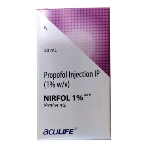 20ml Aculife Propofol Injection At ₹ 60vial पैराकौक्सीब इंजेक्शन In