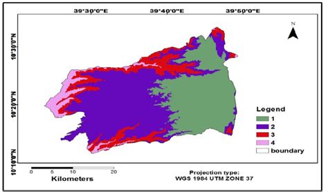 Reclassified Elevation Map Source Field Work 2018 Download