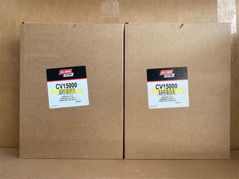 Cv15000 2 Pack Baldwin Crankcase Breather Filter Cv50633 A588 Autotruckparts