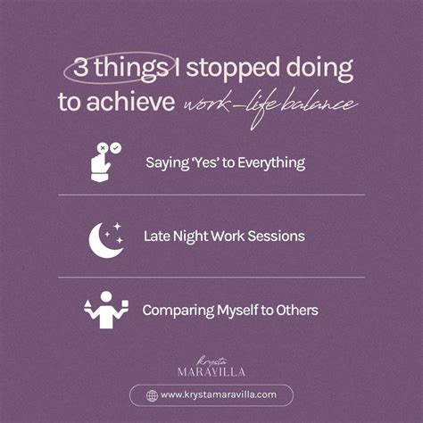 How I Learned To Stop Doing Work Life Balance Krysta Maravilla Posted