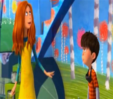 The Lorax Ted And Audrey Kiss
