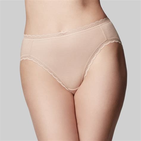 Classic Cotton Hi Cut Brief The Knicker Illusions Lingerie