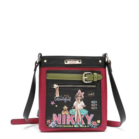 Bolsa Cruzada Marca Nikky By Nicole Lee Eye Contact Nikky By Nicole Lee