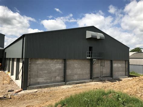 Grain And Crop Stores Deville And Lear Steel Framed Buildings