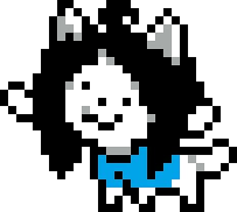 Undertale Temmie Sprite