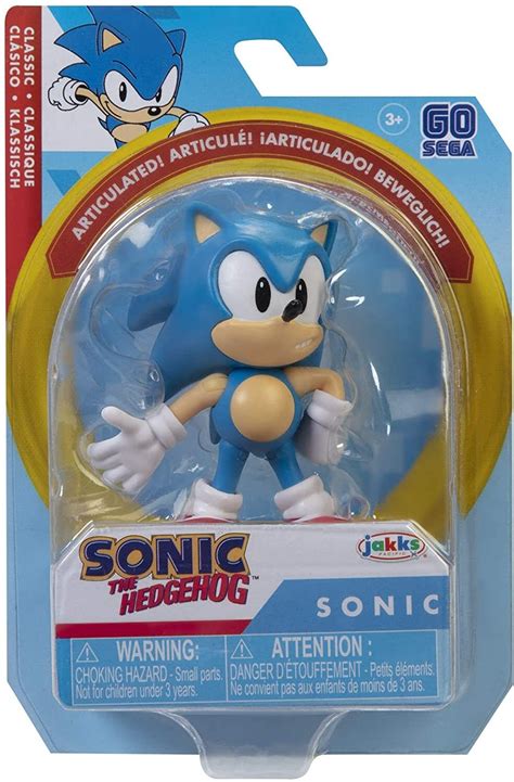 Sonic Hedgehog Action Figure 2 5in