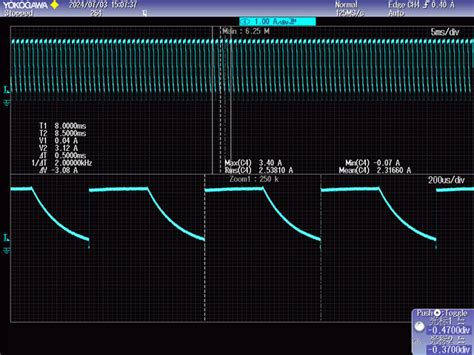 Tms320f280039c Why Is There A Slope On The Epwms Falling Edge