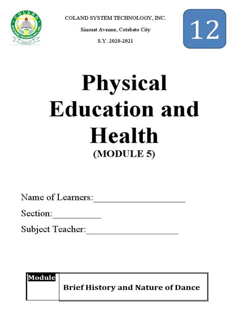 Pe12 Module 5 Pdf